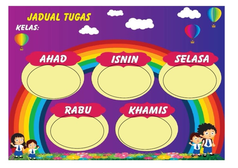 Jadual Tugas | PDF