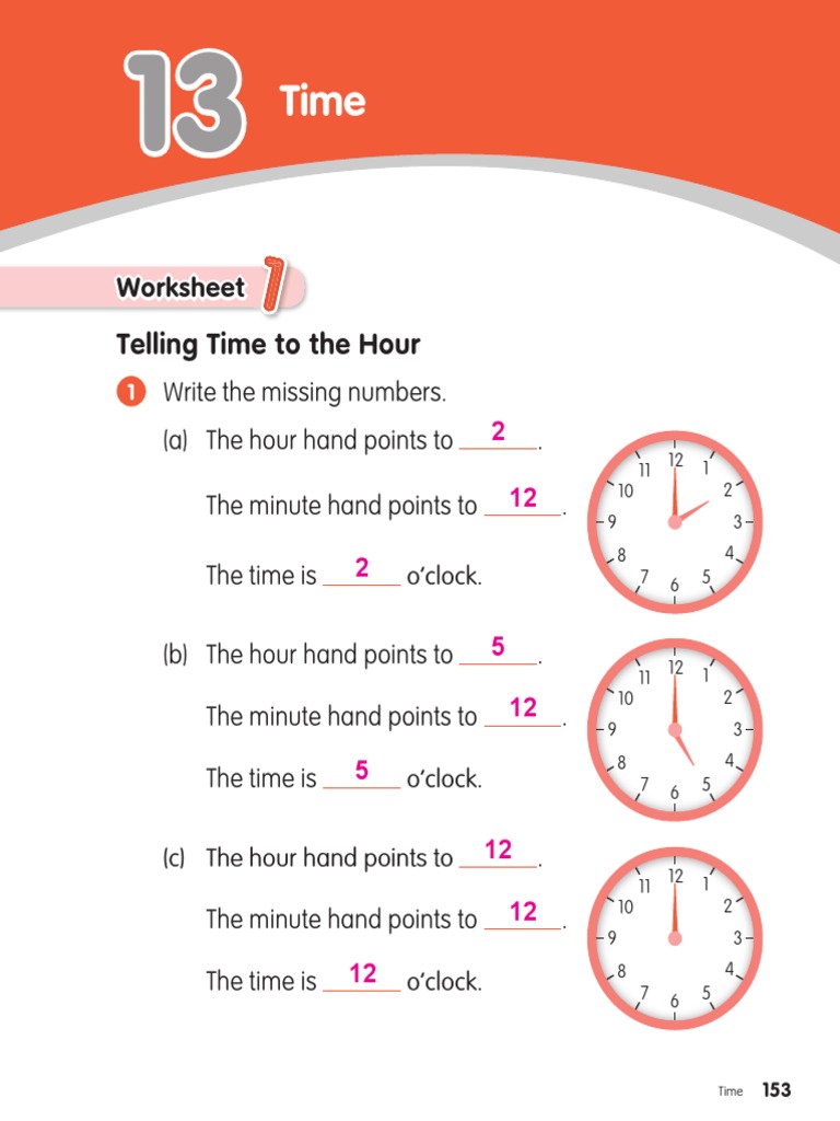 MC Maths - Activity Book With Ans - Stage 1 - C13 | PDF