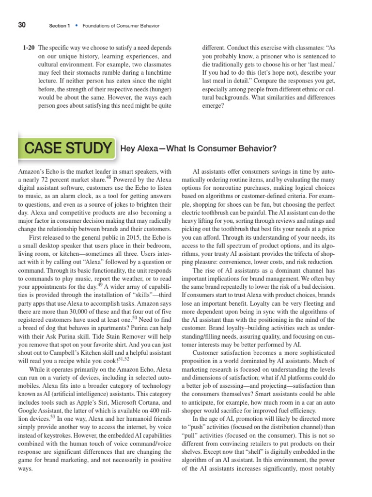 C1.Hey Alexa What Is Consumer Behavior | PDF | Artificial Intelligence ...