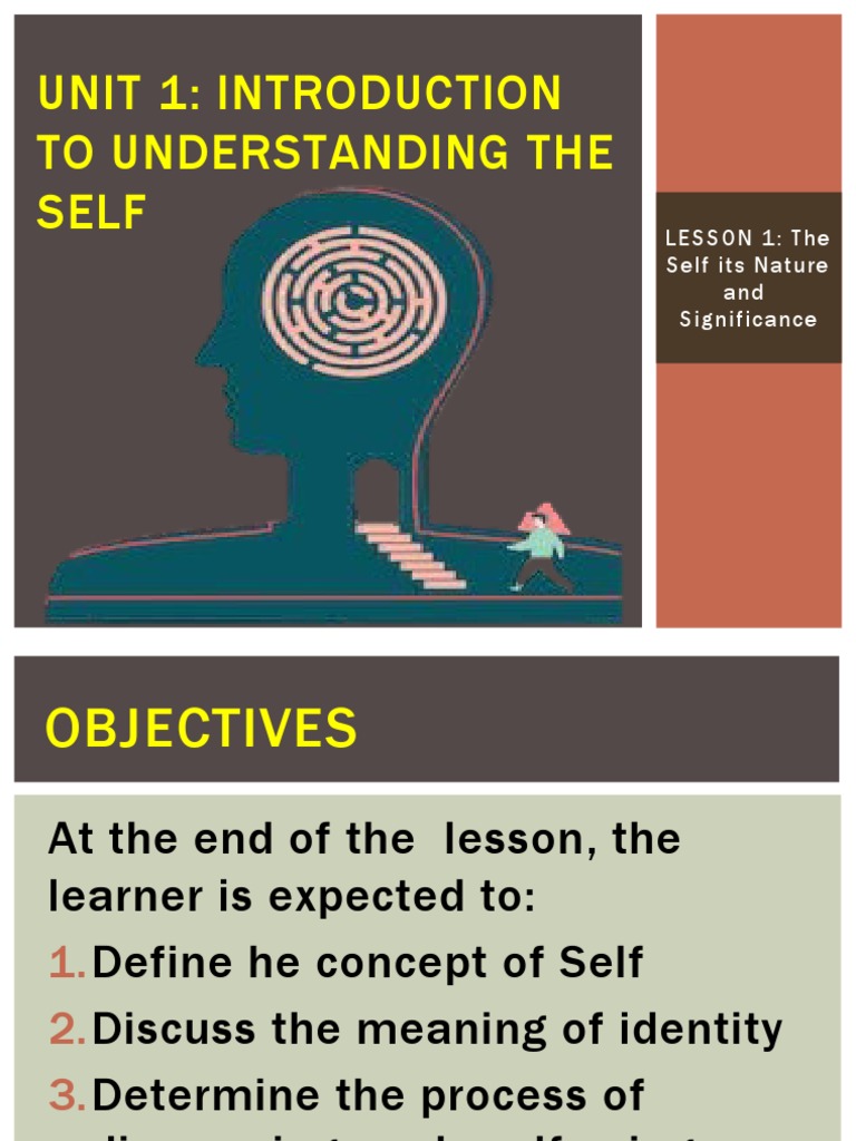 Unit 1: Introduction To Understanding The Self | PDF | Self | Identity ...