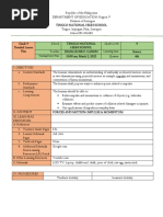 Lesson Plan in Science Grade 9 COT 4 With Indicators | PDF | Projectiles | Acceleration