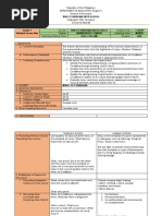 Detailed Lesson Plan in MAPEH 7 | PDF | Musical Instruments | Flute