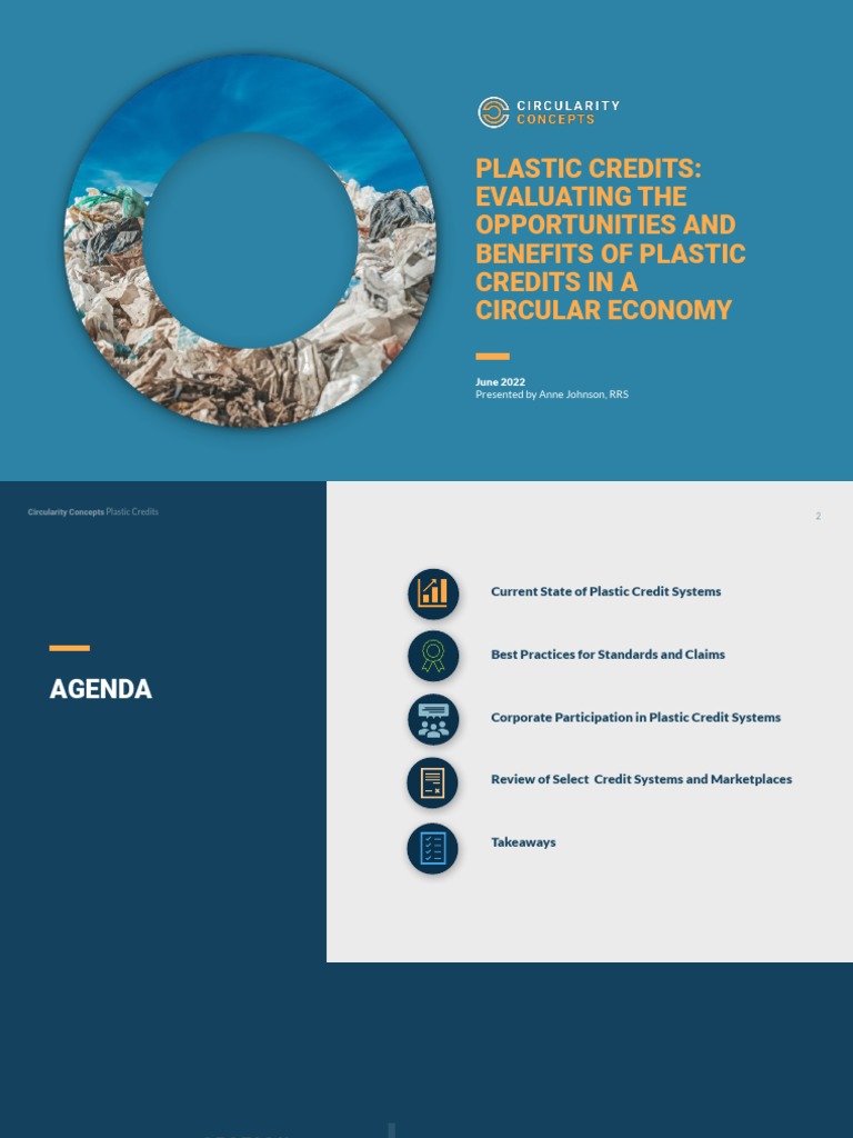 Circularity Concepts Module 5 Plastic Credits Presentation | PDF ...