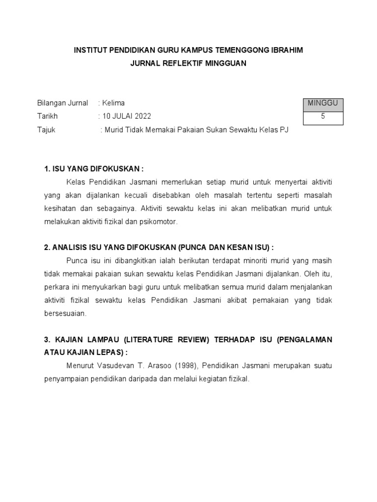 Jurnal Refleksi Praktikum M5 DEBBIE | PDF