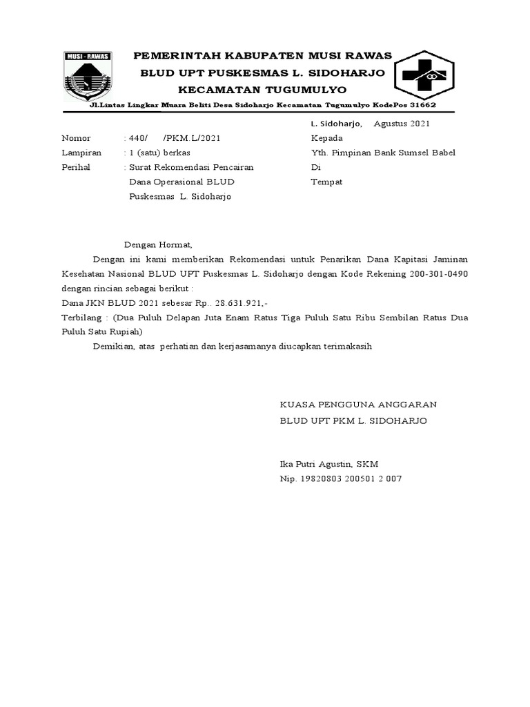 Berkas Pengajuan | PDF