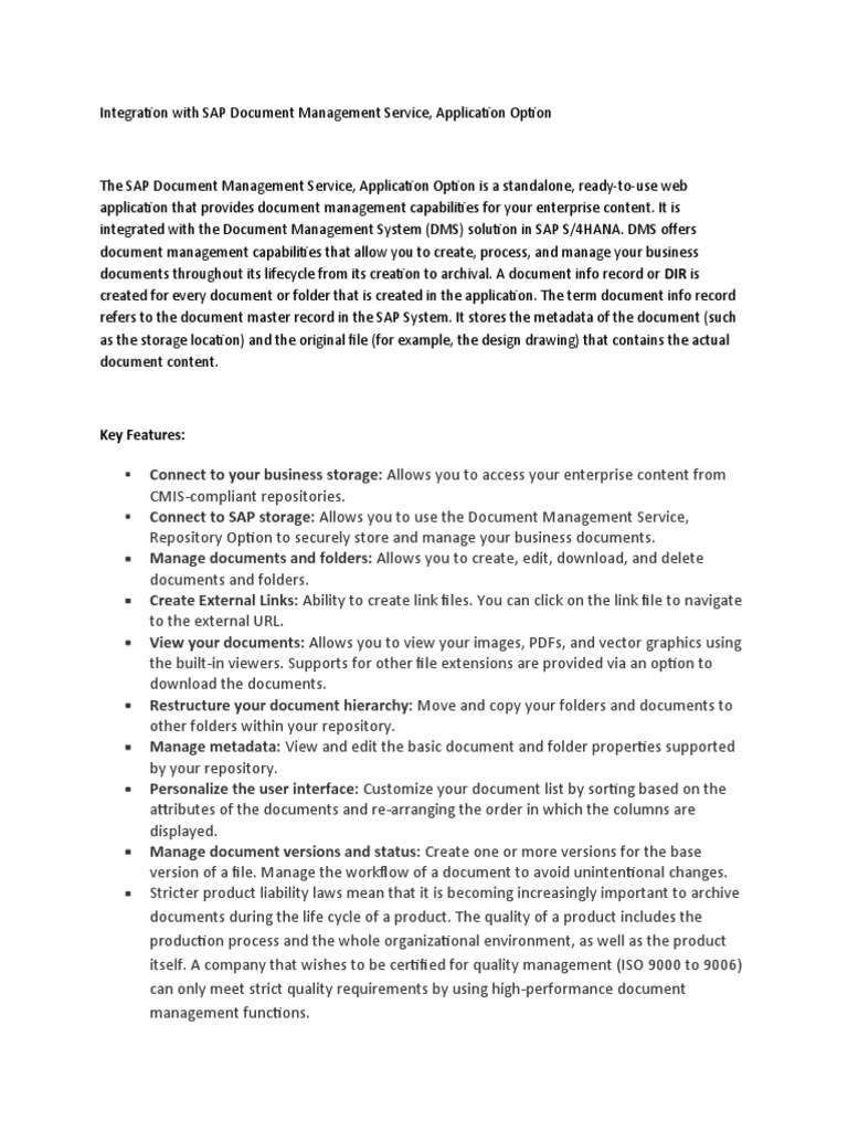 Key Features | PDF | Computer File | Software Repository