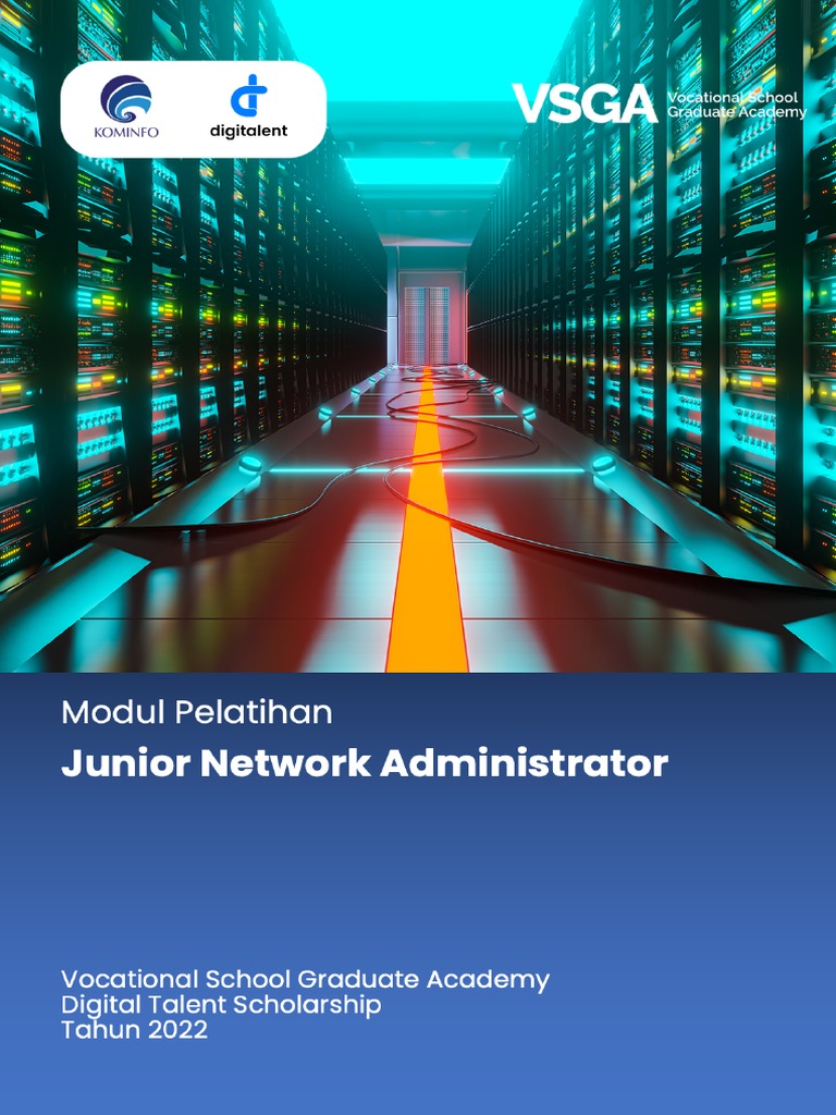 (New) 1 Modul Pelatihan Daring Junior Network Administrator Program VSGA DTS 2022 | PDF | Bisnis