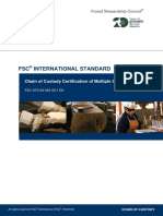 MSC Chain of Custody Standard Default Version Version 5.1 | PDF