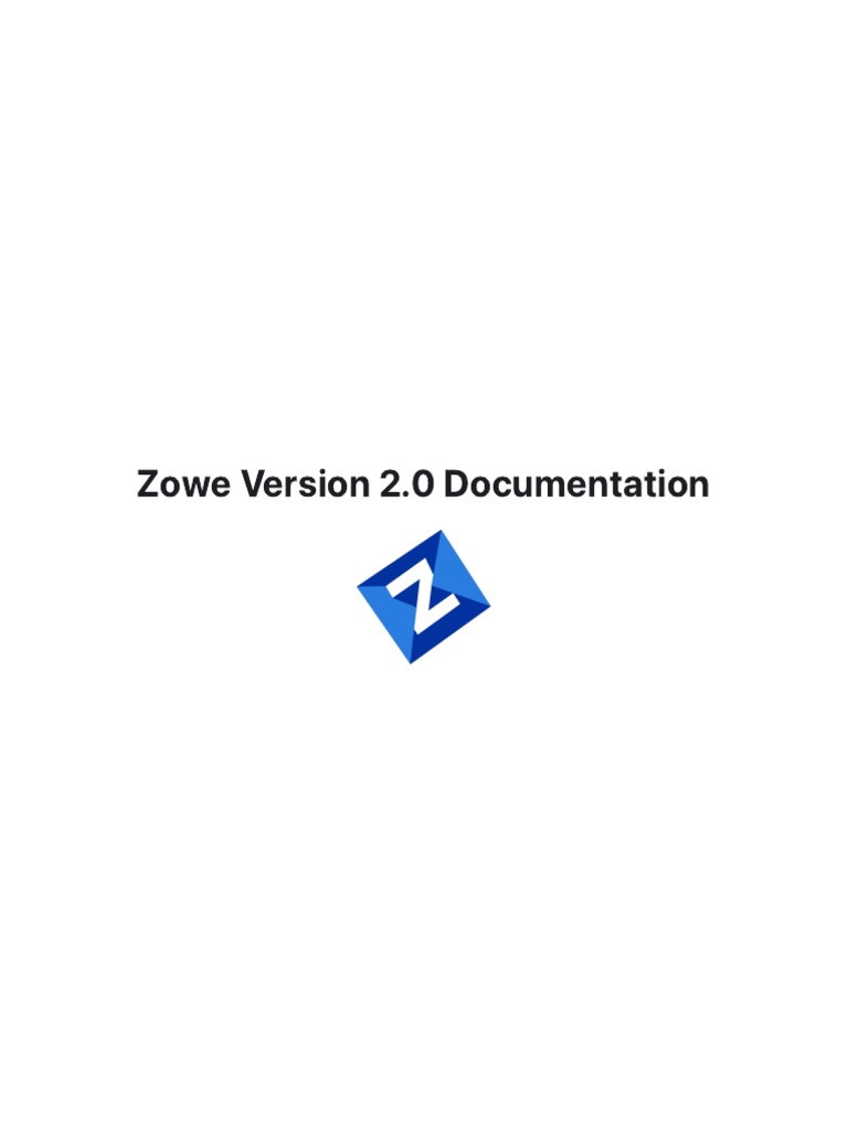Zowe Docs | PDF | Networking | Internet & Web