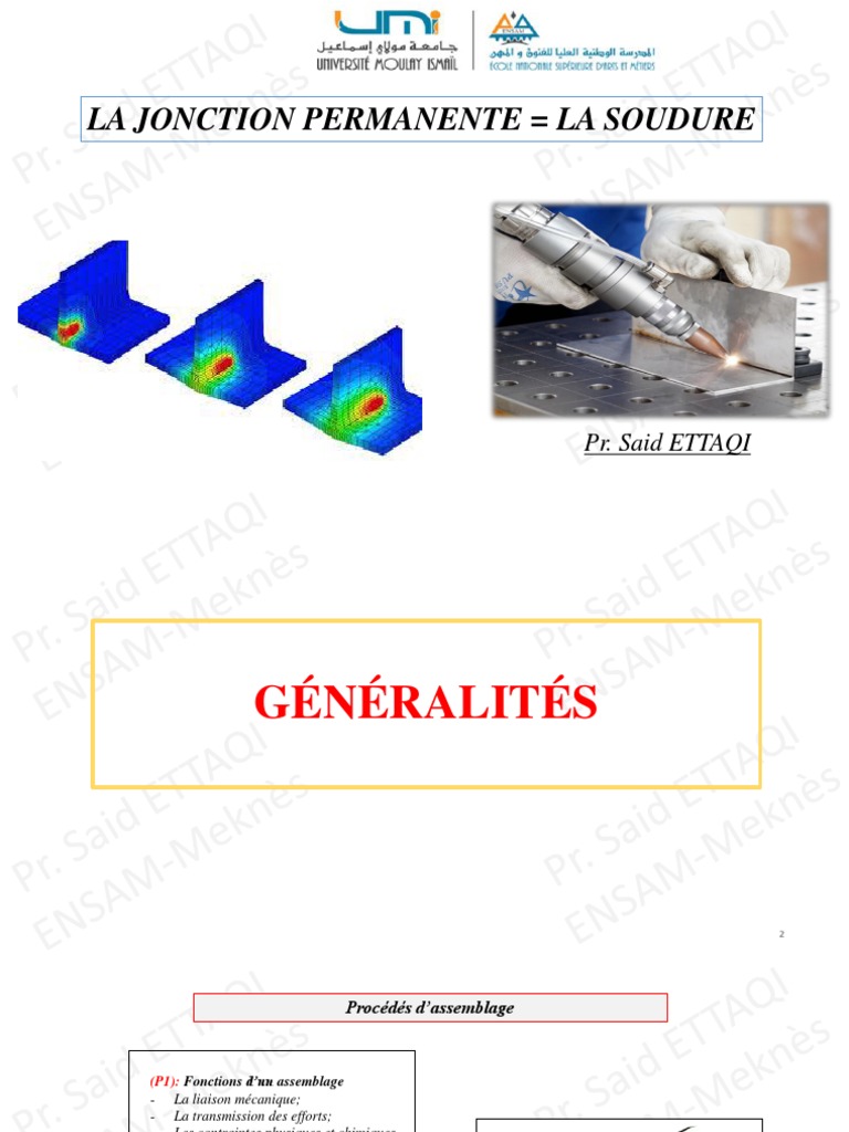 Cours de Soudage V2 | PDF | Liaison chimique | Construction