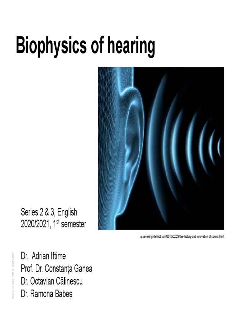 1.bioacoustics 2021 01 18 | PDF | Ear | Sound
