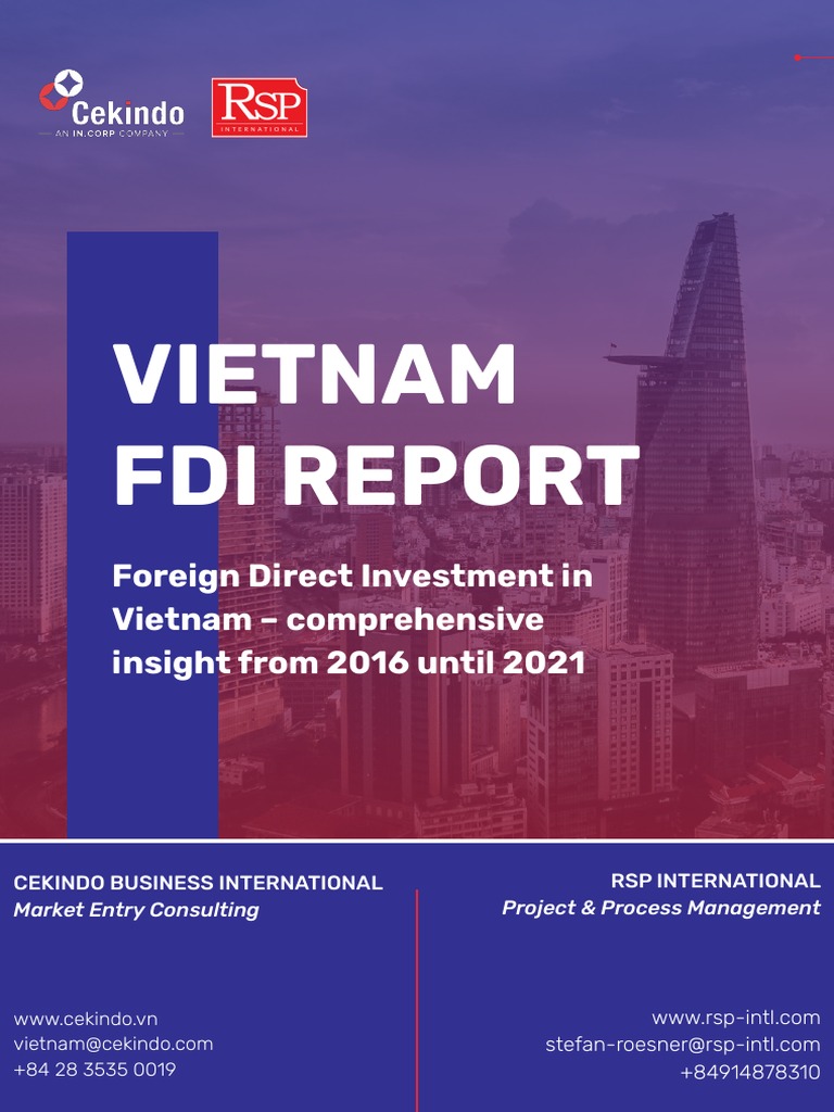 Vietnam Fdi Report: Foreign Direct Investment in Vietnam ...