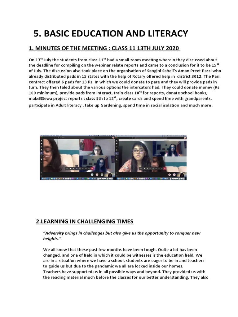 Basic Education | PDF | Literacy | Public Speaking