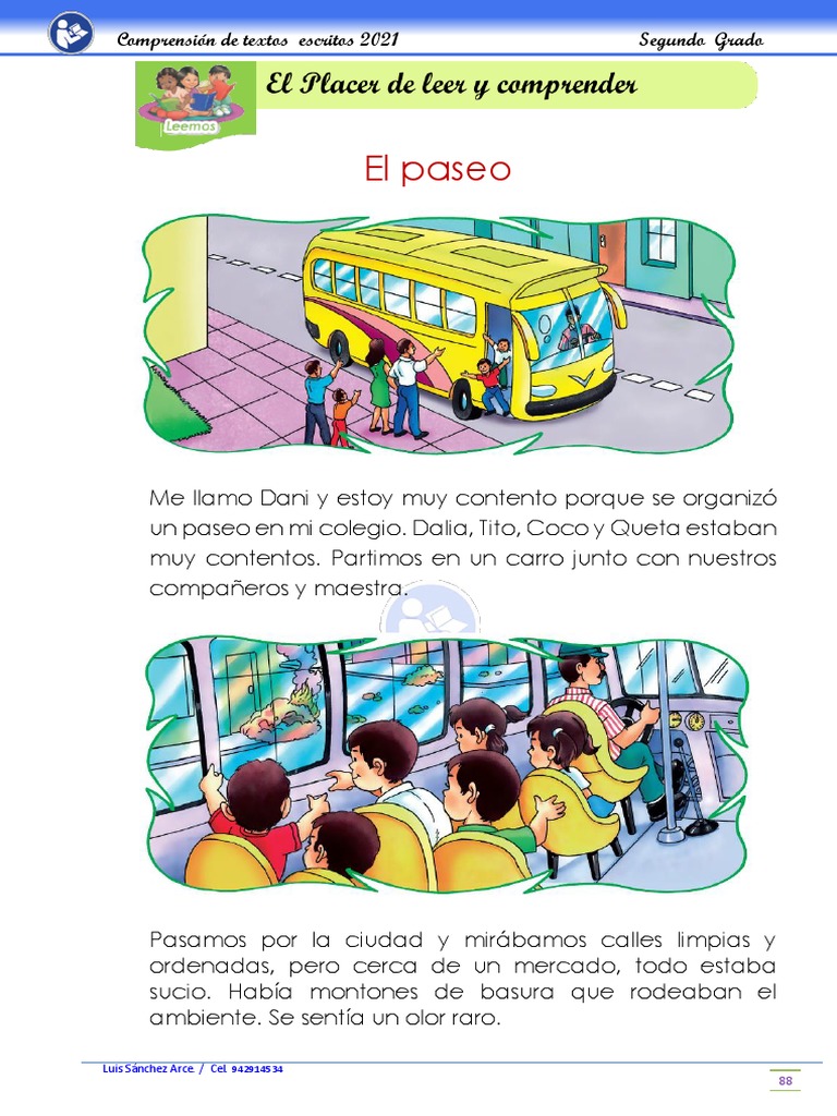 23 - Lectura - El Paseo | PDF | Residuos