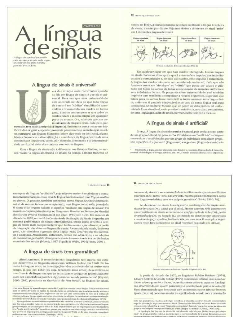 Livro LIBRAS - Que Língua É Essa... 01-Mesclado | PDF