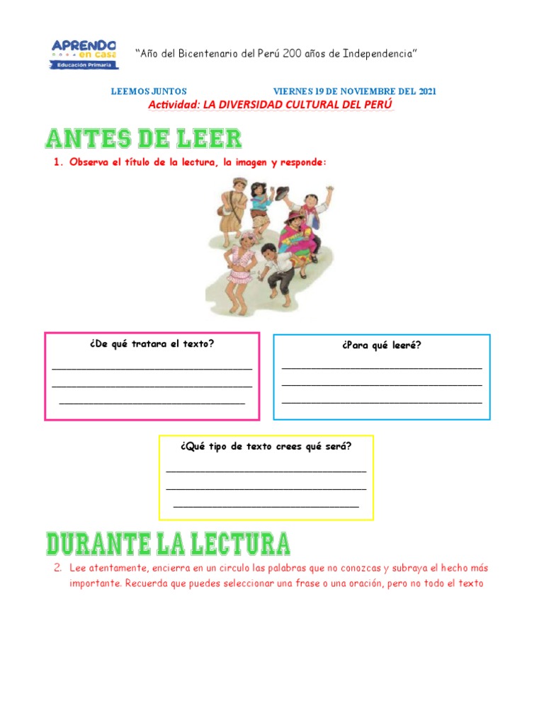 19 11 2021 Leemos Juntos Descargar Gratis Pdf Patrimonio Cultural