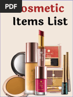 Hul Product List | PDF | Personal Hygiene Products | Unilever