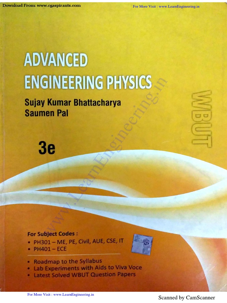 Advance Engineering Physics by Sujay Kumar Bhattacharya - by WWW ...