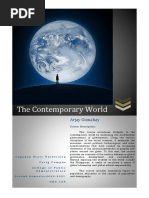 The Contemporary World Syllabus | PDF | Economic Globalization | World ...
