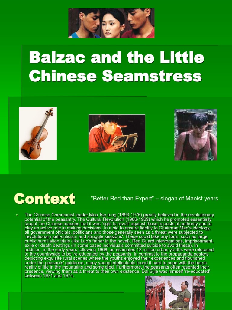 Balzac and The Little Chinese Seamstress | PDF