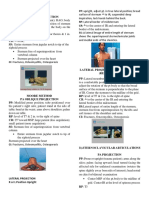 Radiographic Positioning Guide | PDF