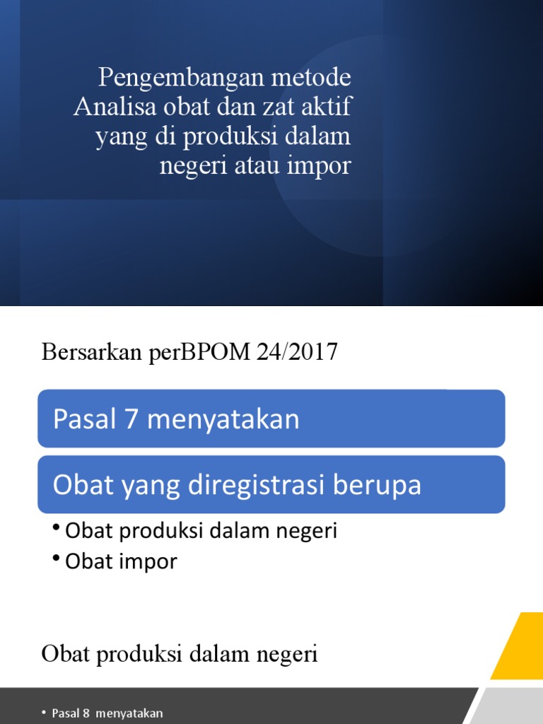 Pengembangan Metode Analisa | PDF
