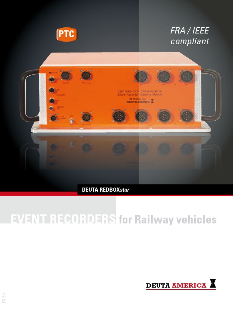 Event Recorders: For Railway Vehicles | Download Free PDF | Computer ...