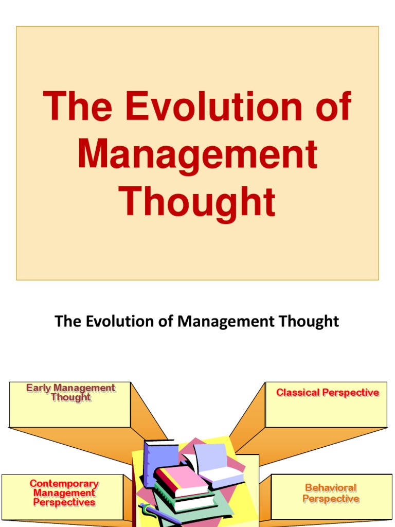 The Evolution of Management Thought | PDF | Division Of Labour | System