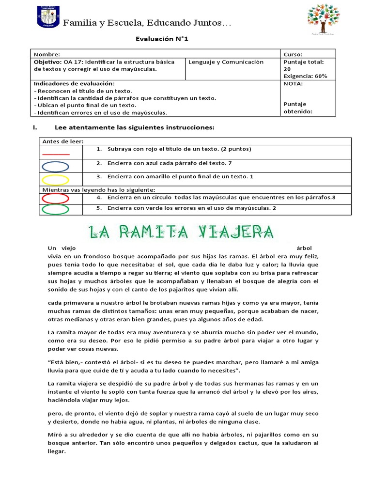Estructura y Tipos de Texto para Niños | PDF | Herida