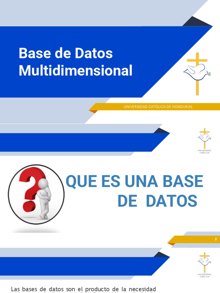 Base de Datos Multidimensional 01 | PDF | Almacén de datos | Gestión de la información
