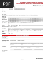 Kina Bank Personal Account Opening Form | PDF | Cheque | Banks