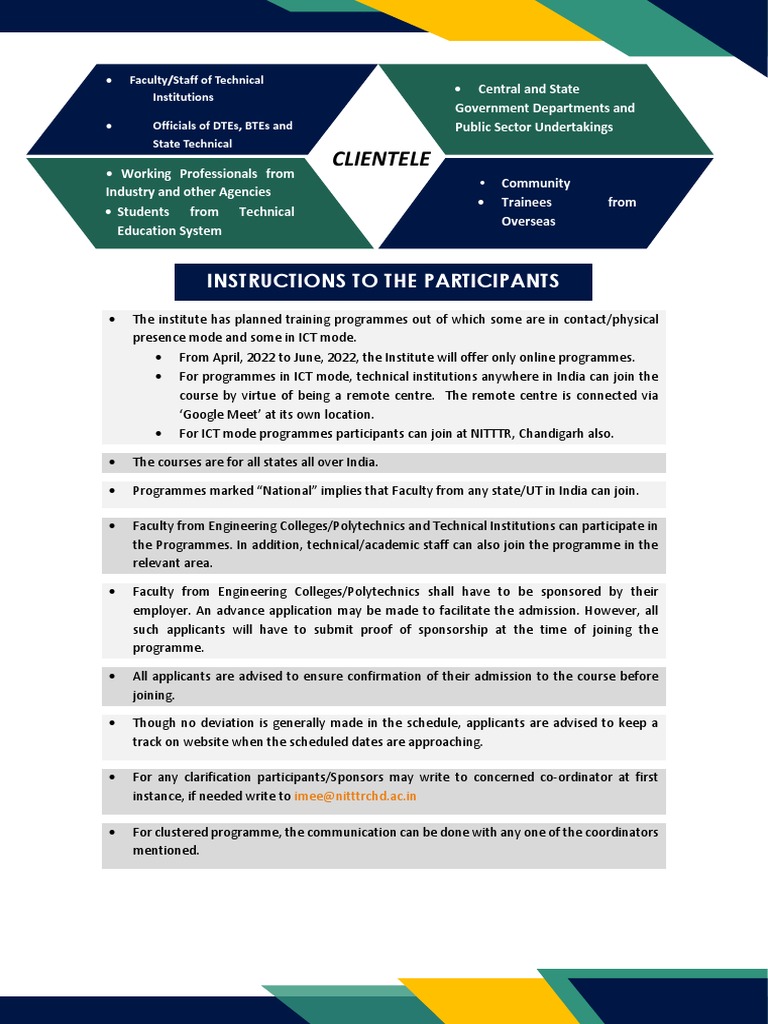 Instructions and TA-DA Rule 2022 | PDF | Educational Technology ...
