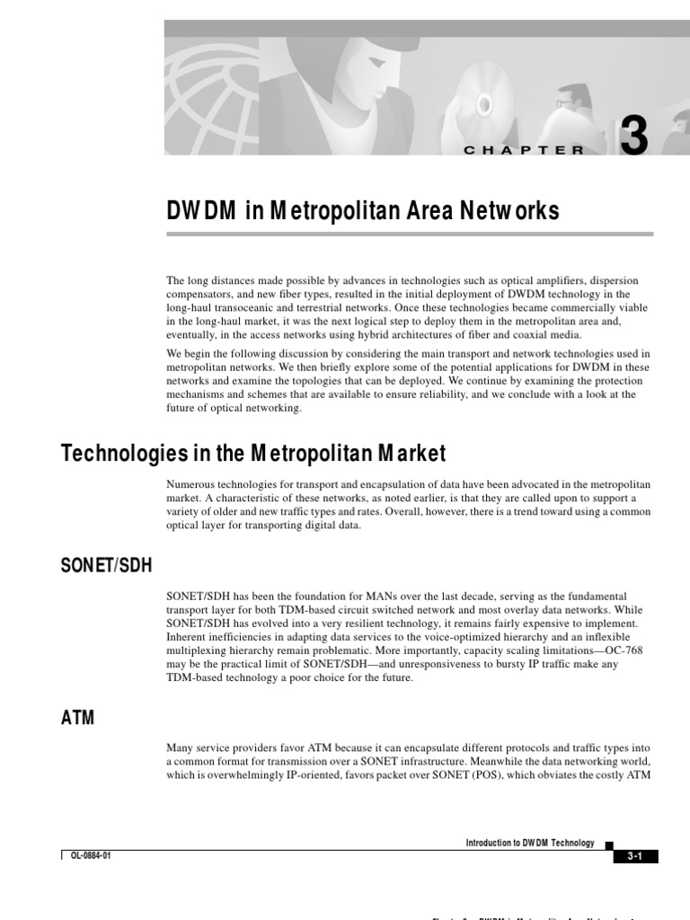 Enabling the Future of Optical Networking in Metropolitan Areas: A ...
