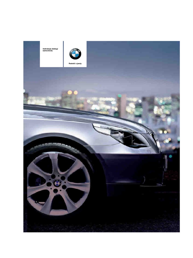 Instrukcja Obsługi BMW E60 | PDF
