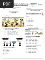 Subteste EESA | PDF | Fonologia | Cognição