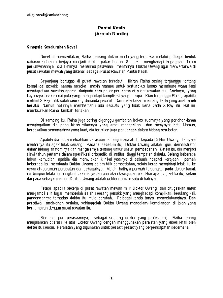Pantai Kasih | PDF