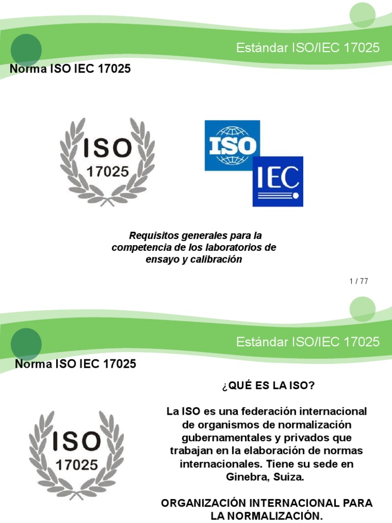 Iso Iec 17025 2017 | PDF | Calidad (comercial) | Calibración