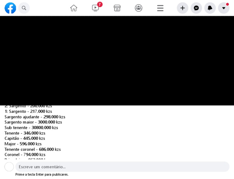 Tabela Salarial Das FAA | PDF
