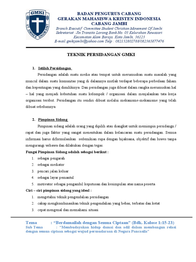 Teknik Persidangan Pdf