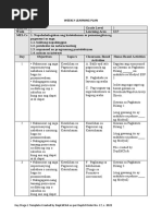 PMES ROSELYN LESSON PLAN | PDF