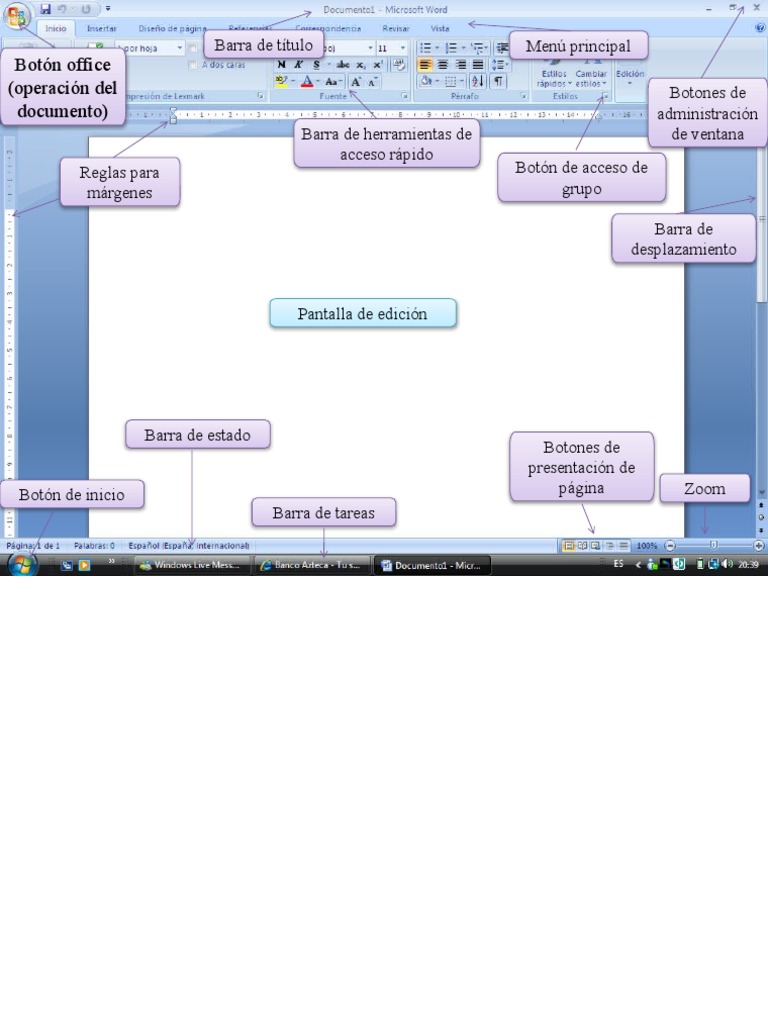 Tarea 2 Hoja Word | PDF