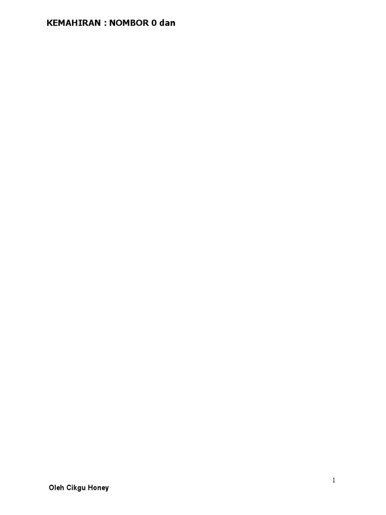 Modul Pemulihan Matematik No.11-20 No. 51-99 | PDF