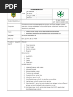 Sop Debridemen | PDF