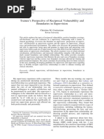 Leeds Supervision Scale Evaluation | PDF | Psychology