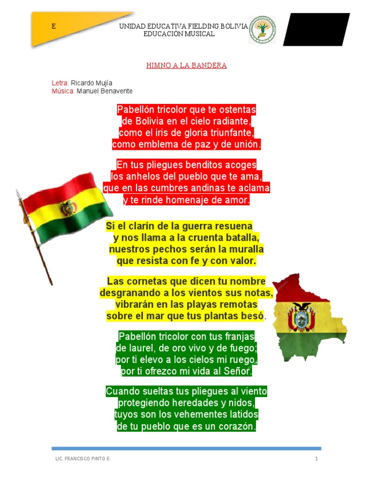 HIMNO A LA BANDERA (1) (1) | PDF