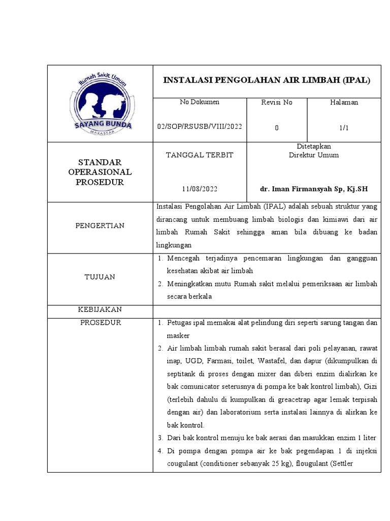 Sop Ipal | PDF