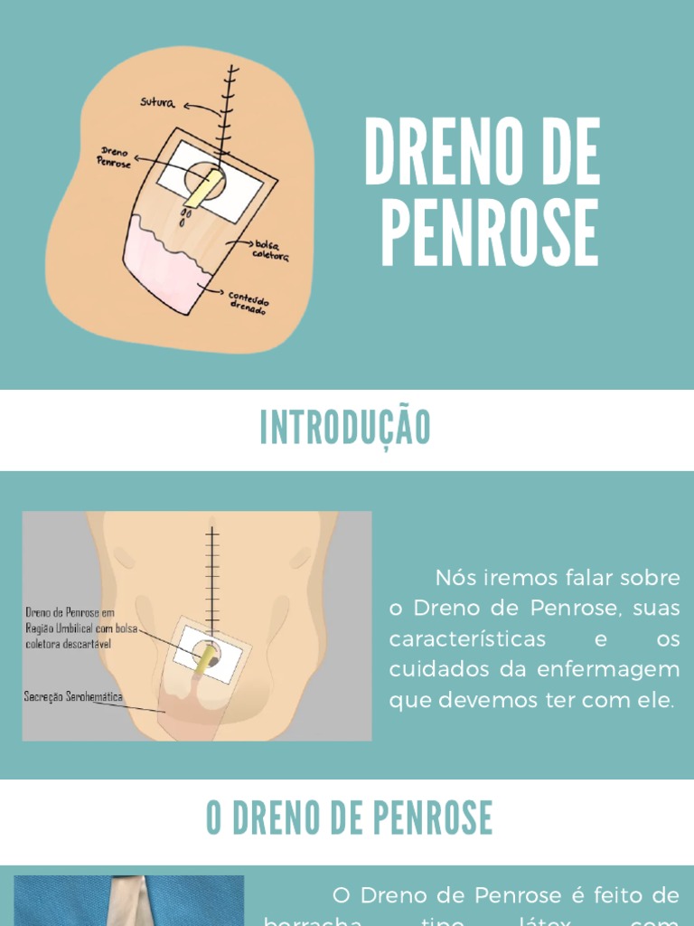 Dreno de Penrose | PDF | Medicina Clínica | Especialidades médicas