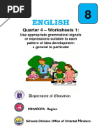 Elements of A Short Story (Grade 8) | PDF | Narration