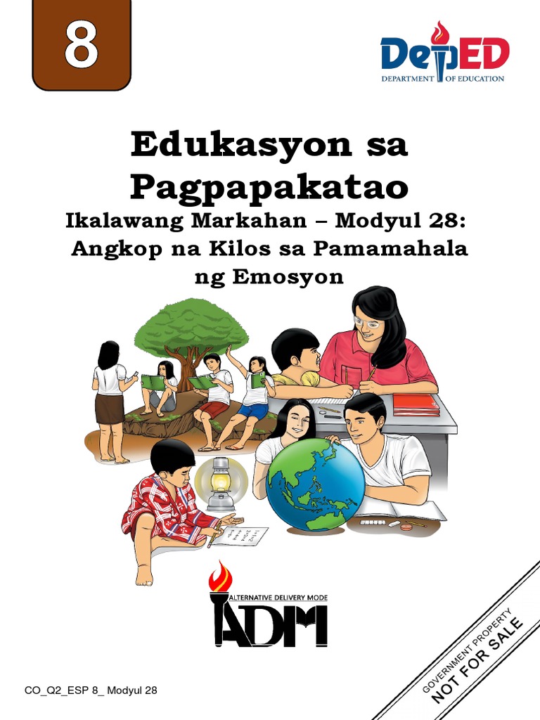 Esp8 - q2 - Mod28 - Angkop Na Kilos Sa Pamamahala NG Emosyon - v2 | PDF