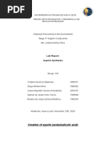 TLC Analysis and Rf Values of Aspirin | PDF | Thin Layer Chromatography ...